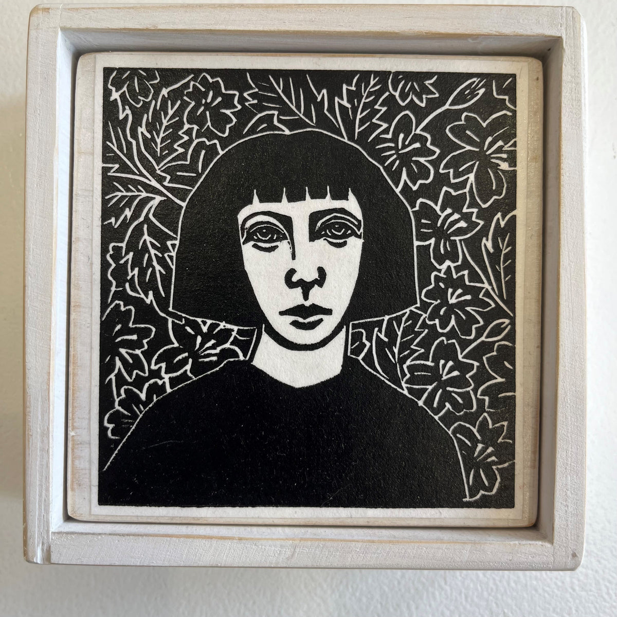 Jane Button - "Chloe (i)" Lino print (jbu043) – Mundaring and Midland ...
